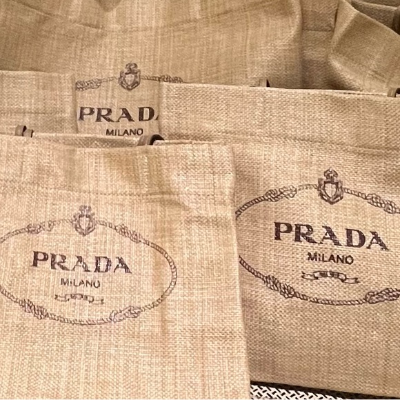 Prada Other Prada Beach Tote Bag Limited Edition Raffia In Xl Brand New Never Worn Poshmark